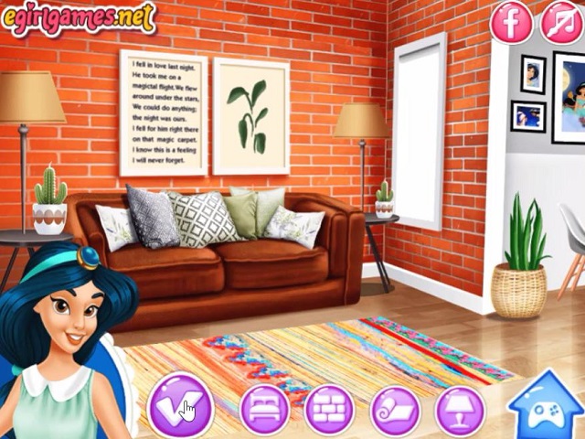 PRINCESSES INTERIOR DESIGNERS CHALLENGE online game | POMU Games