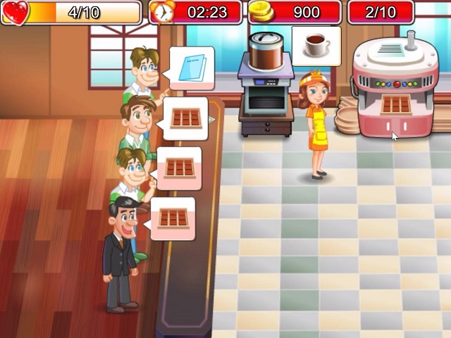 CHOCOLATE SHOP online game | POMU Games