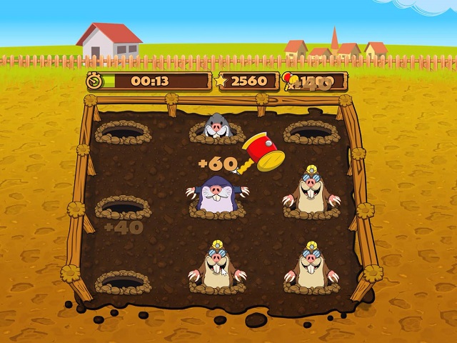 SMASH THE MOLE online game | POMU Games