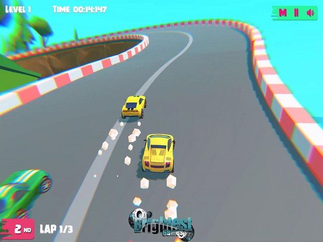 CARTOON MINI RACING online game | POMU Games