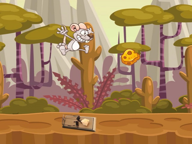 CHEESY RUN online game | POMU Games