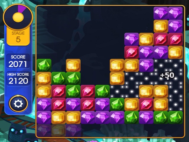 MERGE JEWELS online game | POMU Games