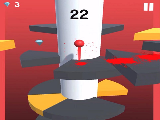 HELIX JUMP online game | POMU Games