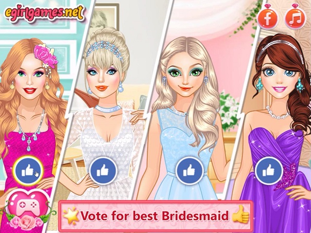 BRIDESMAIDS WARS online game | POMU Games
