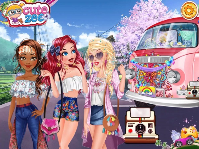 HIPPIE DISNEY PRINCESSES online game | POMU Games