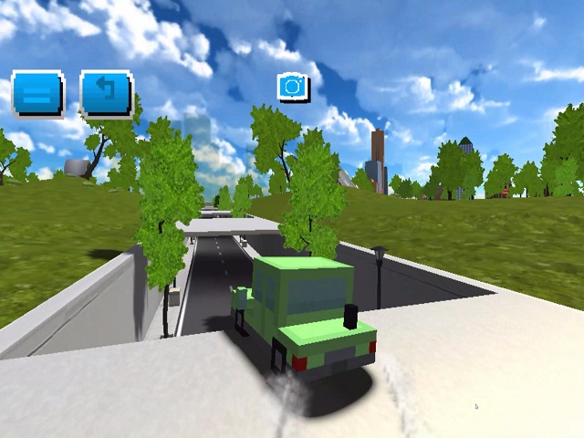 BLOCKY CARS IN REAL WORLD online game | POMU Games