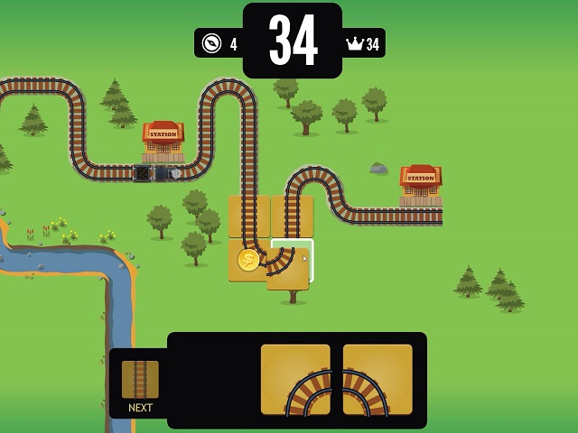 GOLD TRAIN FRVR online game | POMU Games