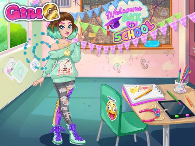 MOODY ALLY BACK TO SCHOOL online game | POMU Games