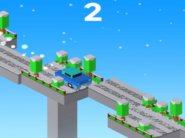 CROSSY BRIDGE online game | POMU Games