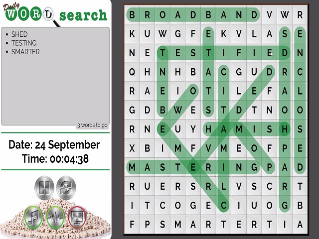 DAILY WORD SEARCH Online Game POMU Games