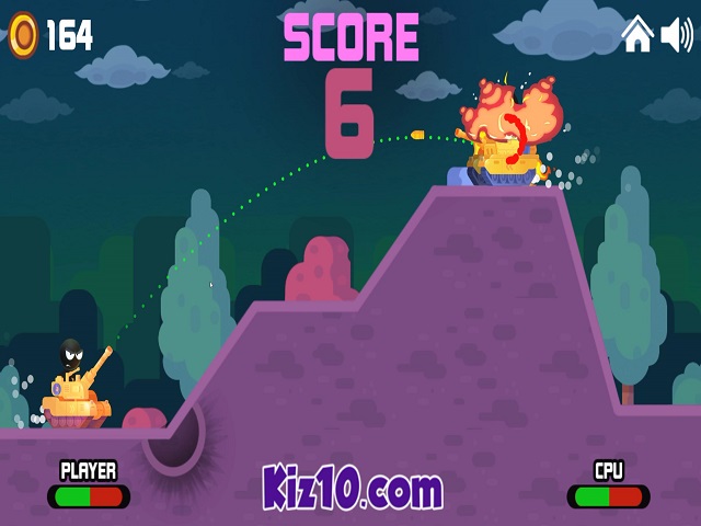 STICK TANK WARS online game | POMU Games