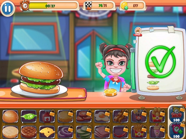 BURGER CHEF online game | POMU Games