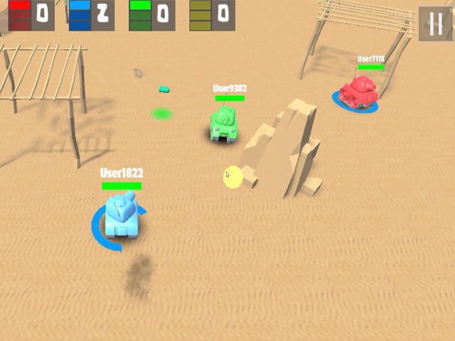 TANK GAME : ONLINE online game | POMU Games