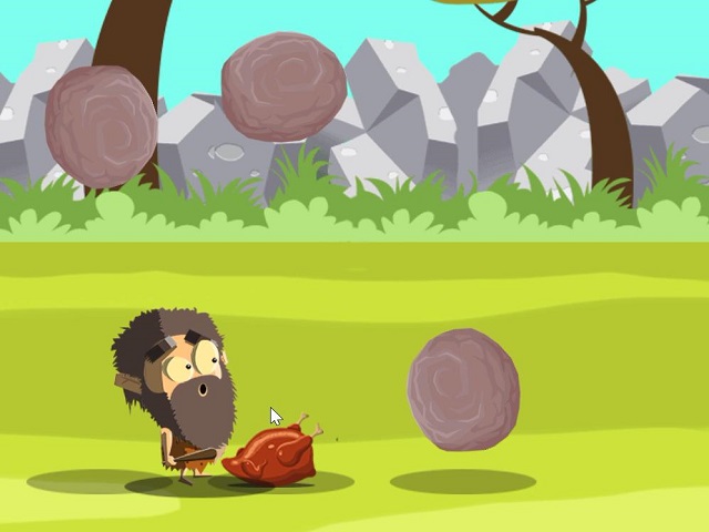 CAVEMAN ADVENTURES online game | POMU Games