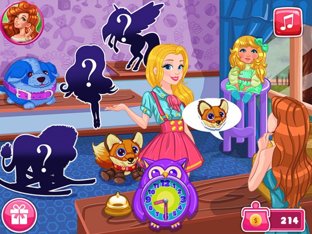 AUDREY'S TOY SHOP online game | POMU Games