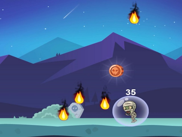 MONSTERS BURN TOO online game | POMU Games