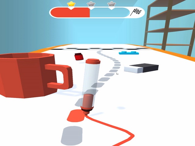 PEN RUN online game | POMU Games