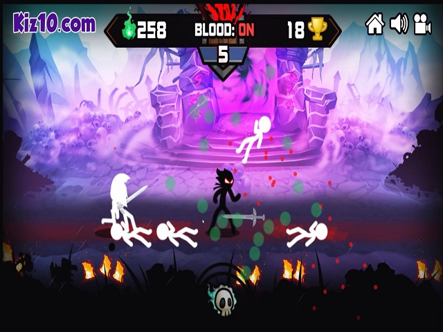 STICKMAN PUNCH online game | POMU Games