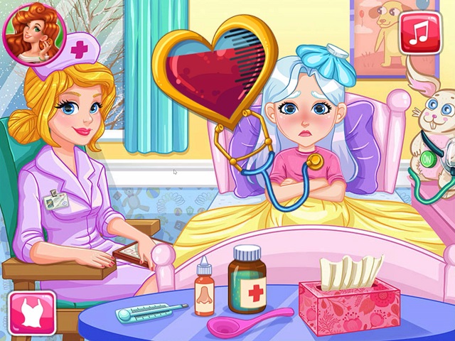 CRYSTAL FLU DOCTOR online game | POMU Games