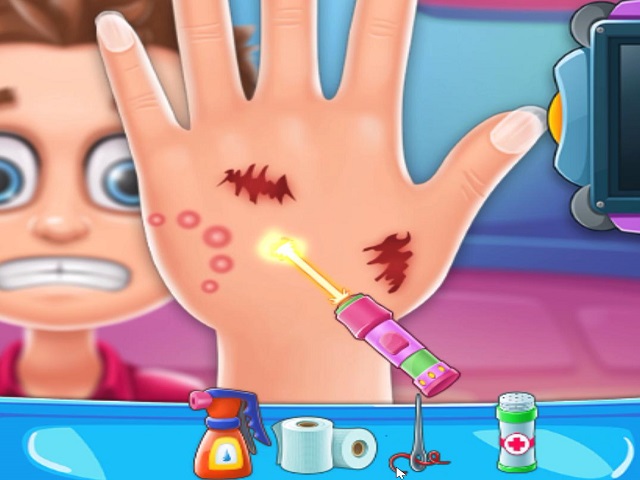HAND DOCTOR online game | POMU Games