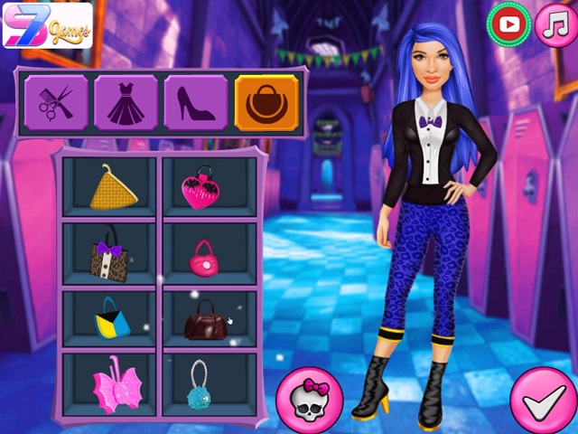 JENNER SISTERS MATCHING MONSTER HIGH online game | POMU Games