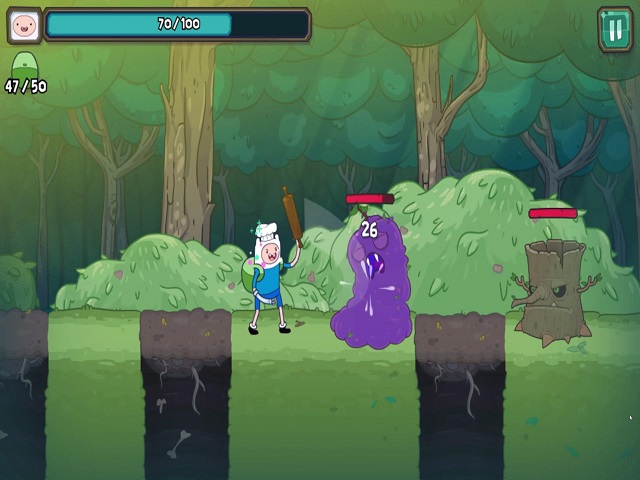 ADVENTURE TIME : BRAVERY AND BAKERY online game | POMU Games