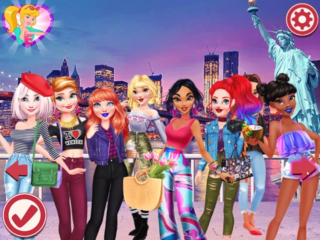 DISNEY TRAVEL DIARIES: CITY BREAK online game | POMU Games