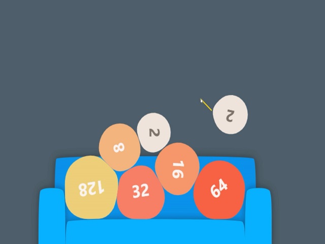 COUCH 2048 online game | POMU Games