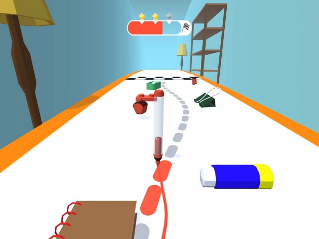 PEN RUN 2 online game | POMU Games