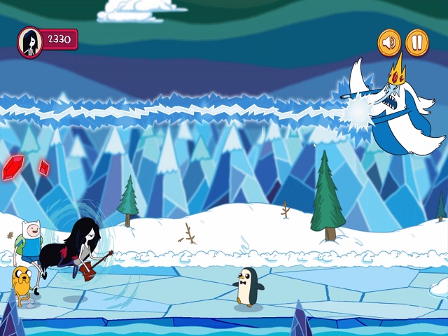ADVENTURE TIME: MARCELINE'S ICE BLAST online game | POMU Games