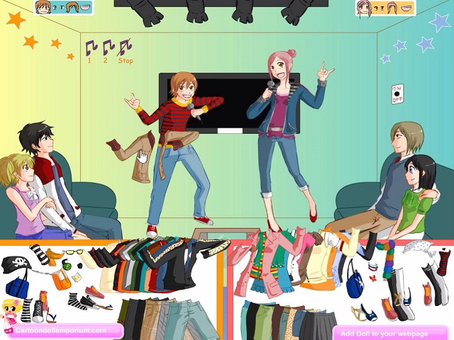 SINGING FRIENDS online game | POMU Games