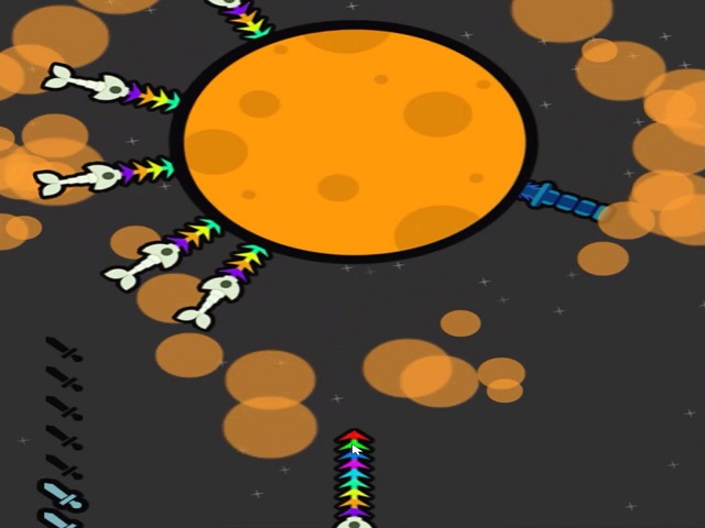 KNIFE HIT COLORS online game | POMU Games