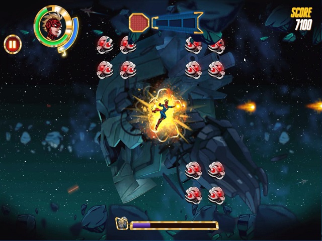 CAPTAIN MARVEL : GALACTIC FLIGHT online game | POMU Games