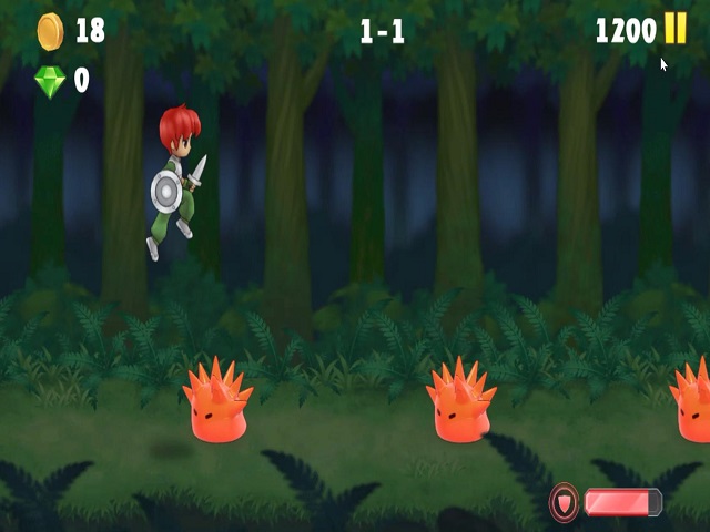 COWARD HERO online game | POMU Games