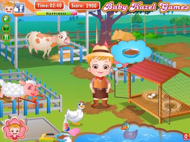 BABY HAZEL FARM TOUR online game | POMU Games