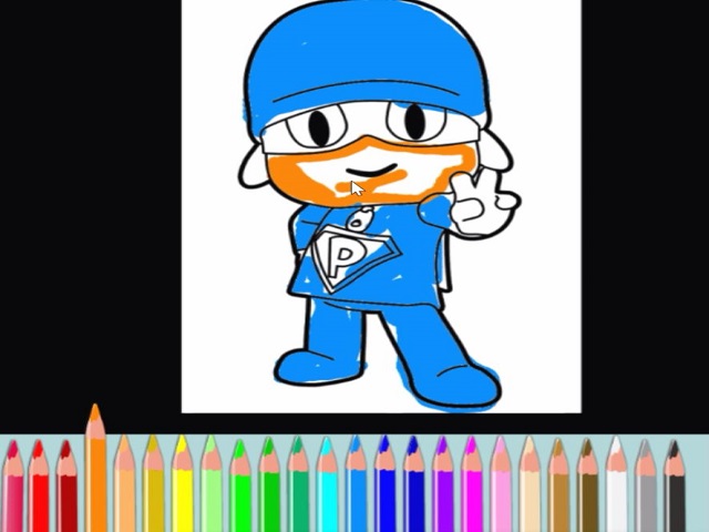 POCOYO PAINT online game | POMU Games