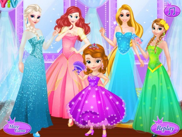 DISNEY PRINCESS DRESS STORE online game | POMU Games
