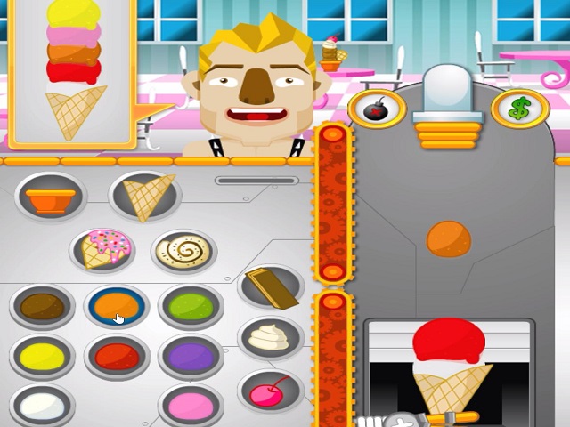ROBO ICE CREAM online game | POMU Games