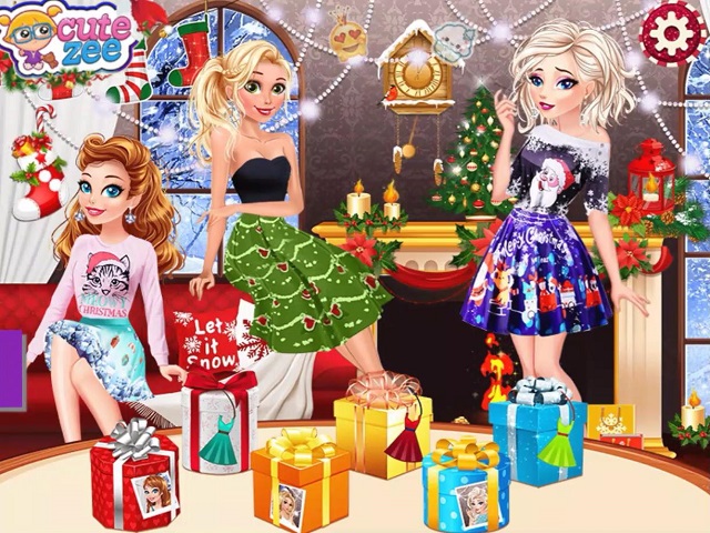 CHRISTMAS GIFT MANIA online game | POMU Games