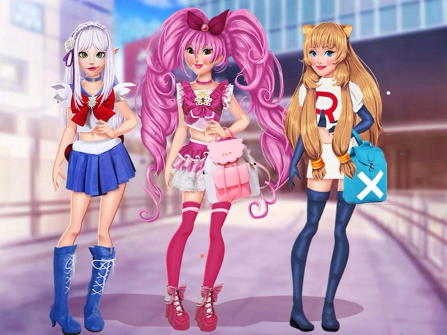 AKIHABARA TOKYO FASHION online game | POMU Games