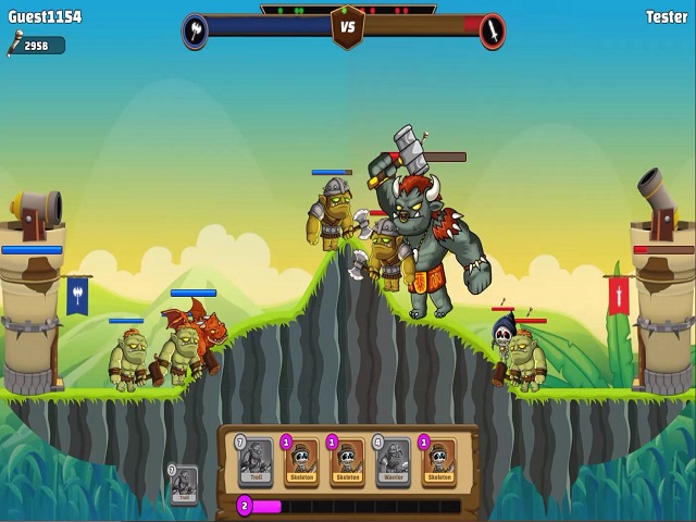 CLASH OF ORCS online game | POMU Games