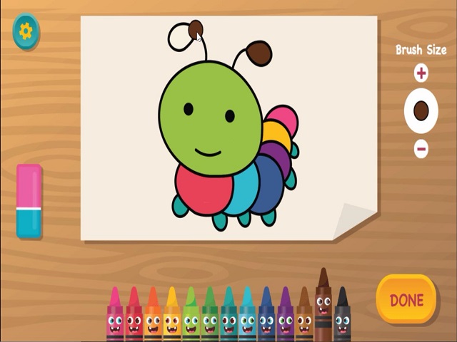 HAPPY CRAYONS online game | POMU Games