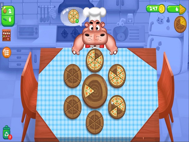 HIPPO PIZZA CHEF online game | POMU Games