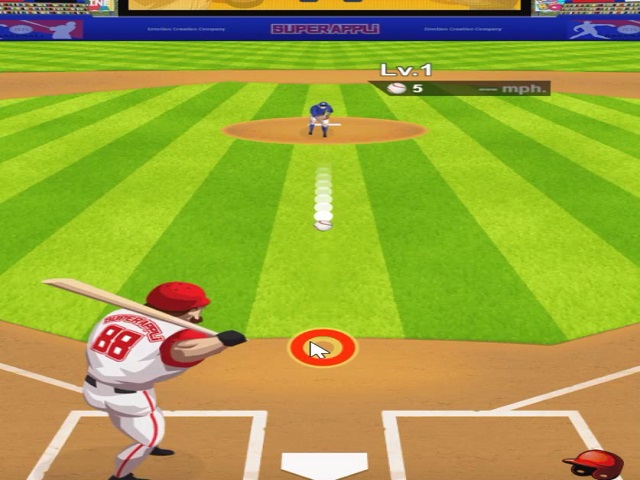 SUPER BASEBALL BATTING DERBY online game | POMU Games
