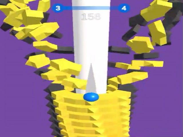 STACK FALL 3D online game | POMU Games
