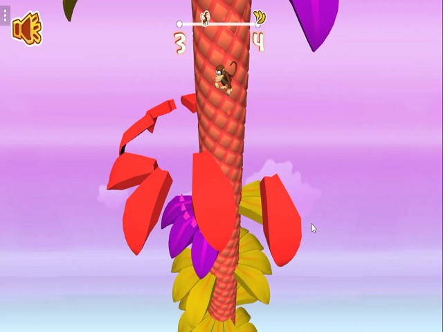 MONKEY BOUNCE online game | POMU Games