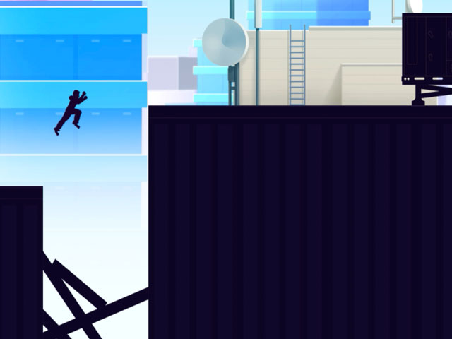 PARKOUR RUN online game | POMU Games