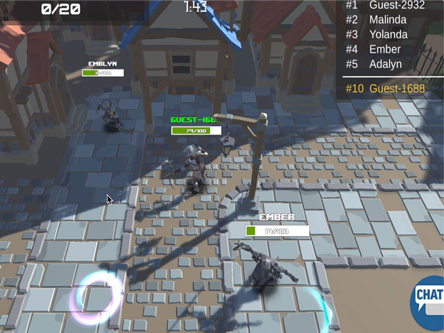 KNIGHT ARENA.IO online game | POMU Games