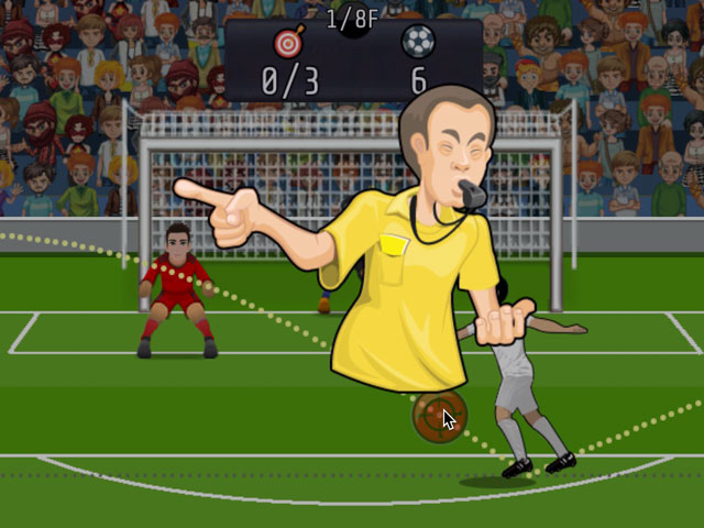 STORMY KICKER online game | POMU Games