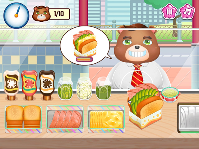 YUMMY TOAST online game | POMU Games